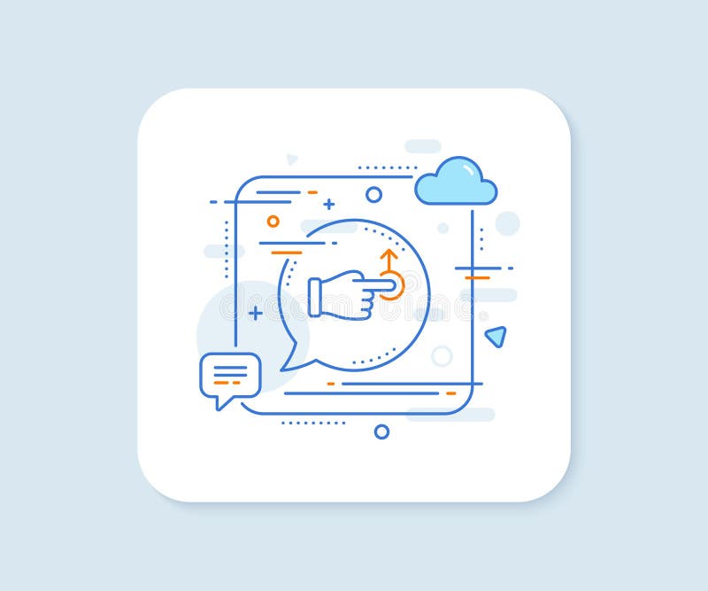 Drag Drop Gesture Line Icon. Slide Arrow Sign. Swipe Action. Vector ... Drag Drop Gesture Line Icon. Slide Arrow Sign. Swipe Action. Vector ...