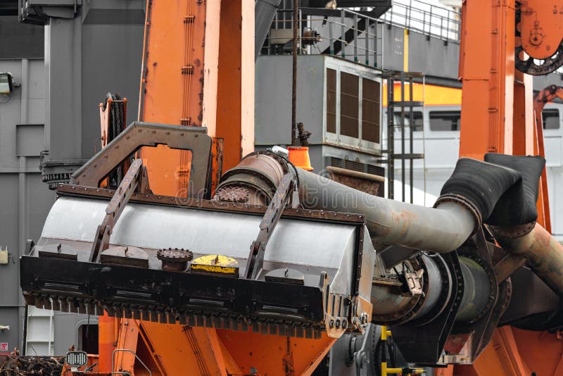 Drag head stock photo. Image of dredging, dredger, equipment - 233989666