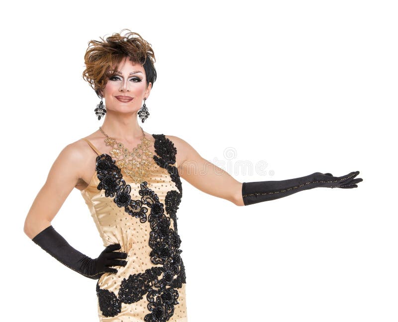 Portrait of Drag Queen stock image. Image of show, feminine - 61960077
