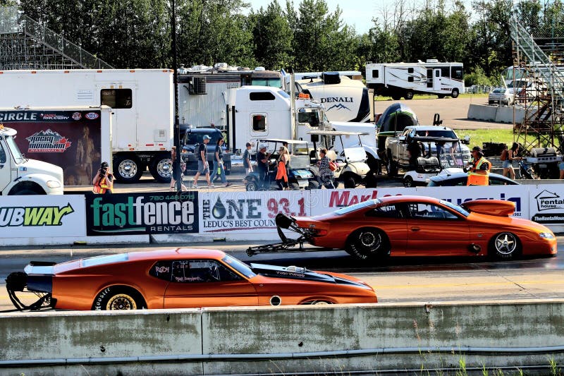 Drag Racing, Rad Torque Raceway Alberta Canada Editorial Photo - Image ...
