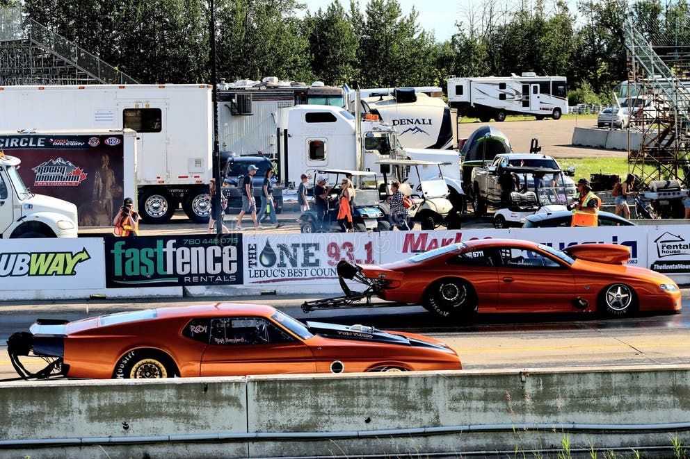 Drag Racing, Rad Torque Raceway Alberta Canada Editorial Photo - Image ...
