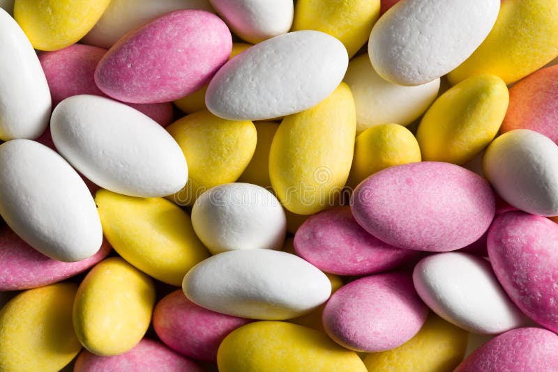 Dragees stockbild. Bild von schokolade, mandel, geschmackvoll - 31462707