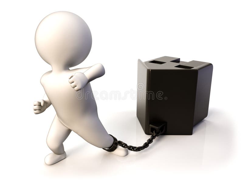 Dragging house stock illustration. Illustration of home - 24269086