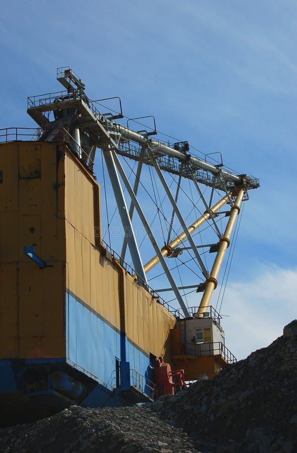 Dragline stock photo. Image of dragline, heavy, mover - 3613426
