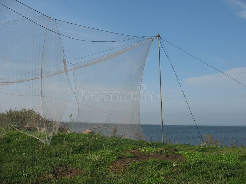 Dragnet fishing stock image. Image of landscape, village - 47892877