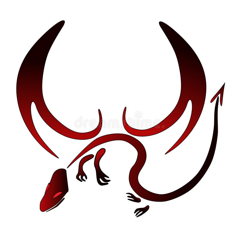 Dragon slayer logo stock vector. Illustration of fantasy - 4148569