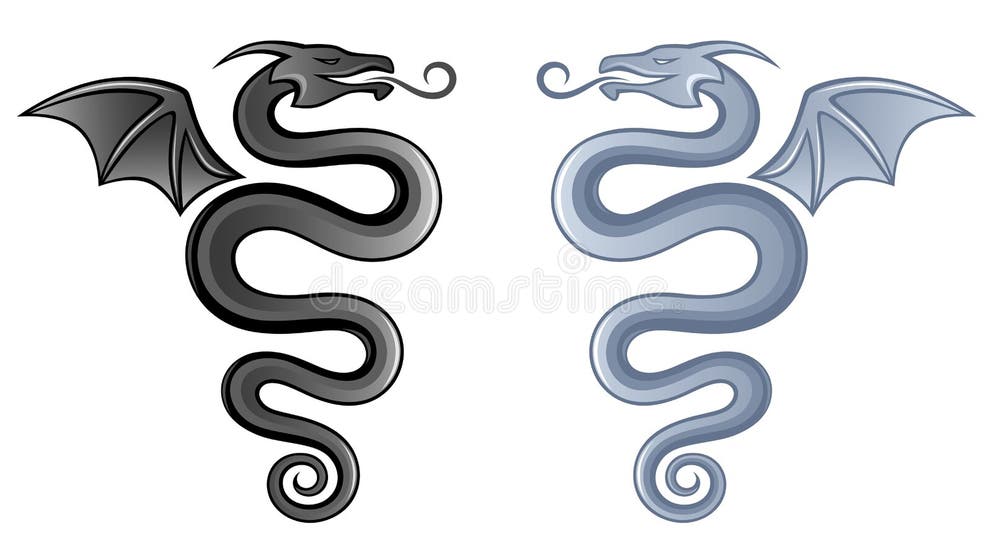 Evil Dragon Snake Stock Illustrations – 892 Evil Dragon Snake Stock ...