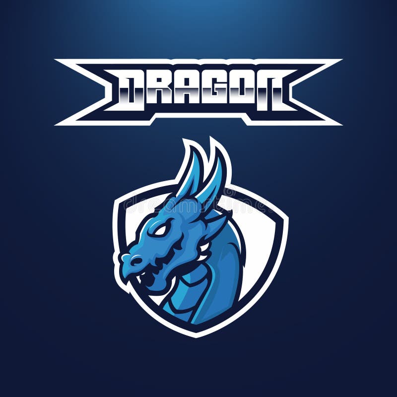 Blue Dragon Logo Stock Illustrations – 3,598 Blue Dragon Logo Stock ...