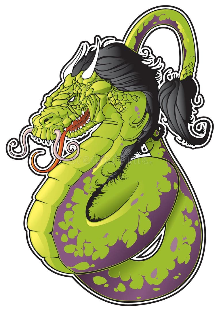 Dragon Serpent Snake Stock Illustrations – 6,585 Dragon Serpent Snake ...
