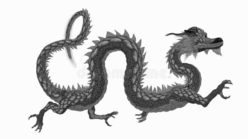 Facing Dragon Stock Illustrations – 86 Facing Dragon Stock ...