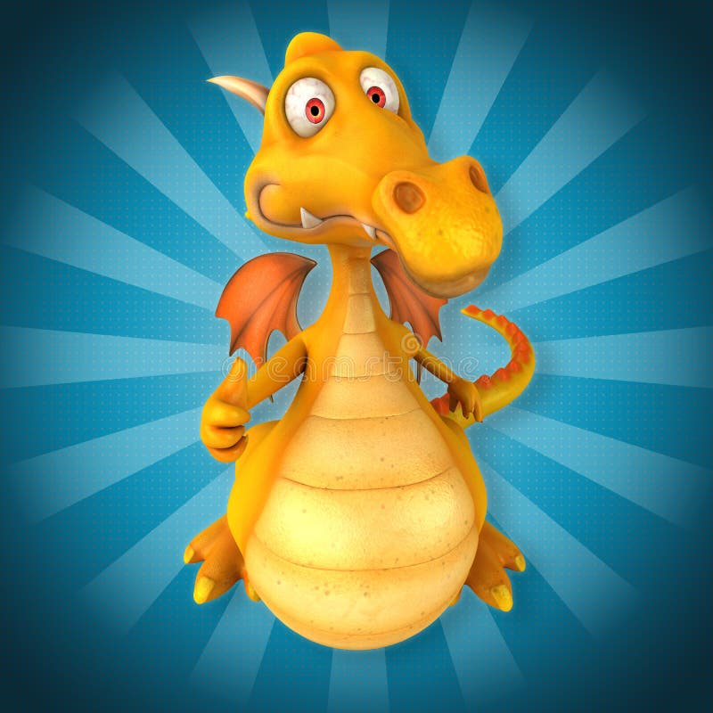 Dragon stock illustration. Illustration of animal, smile - 67078597