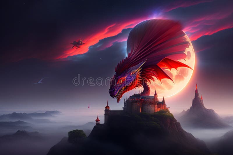 The Dragon that Appeared in the Settlement on the Mountain Was the ...