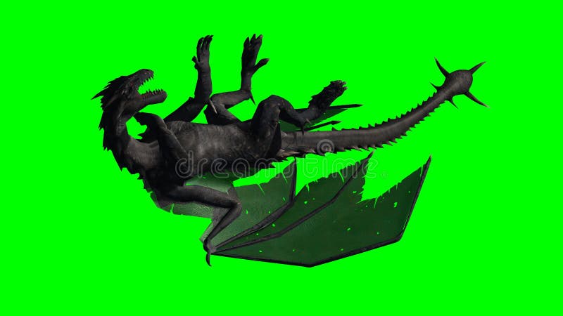 Dragon in Flight stock illustration. Illustration of wings - 51736