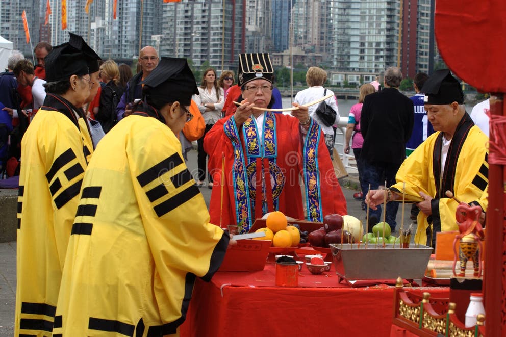 Dragon Blessing Ceremony editorial stock photo. Image of ornament ...