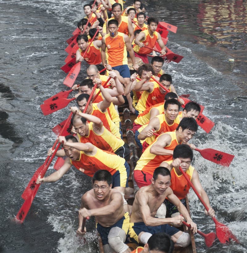 Dragon Boat editorial stock photo. Image of athletics - 24165783