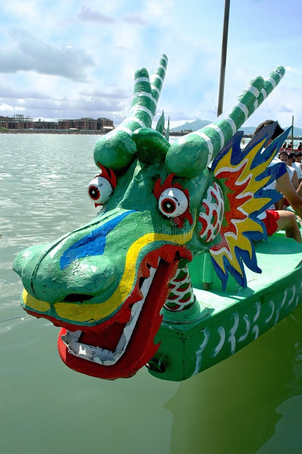 Dragon Boat Racing stock image. Image of flag, hard, fast - 268579