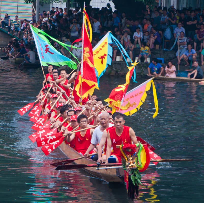 Dragon Boat Race editorial photography. Image of foshan - 12500952