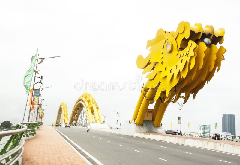 Dragon bridge stock photo. Image of cloud, park, natural - 52870894