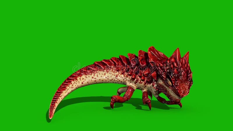 Toon Halloween Bat Runs Away from a Scarecrow Stock Footage - Video of ...