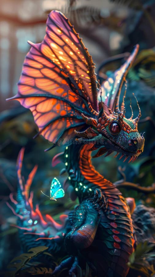 Dragon Butterfly Stock Illustrations – 3,385 Dragon Butterfly Stock ...