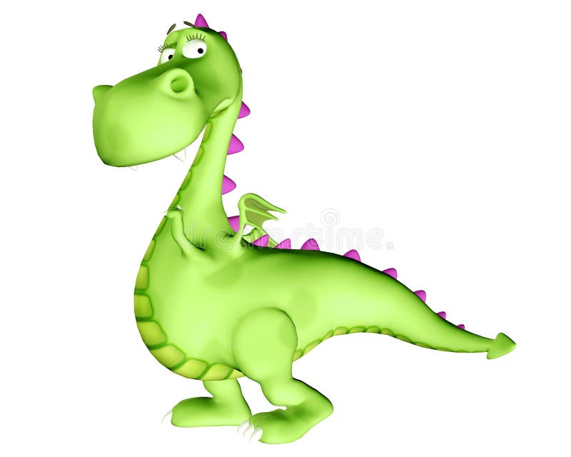 Dragon Cartoon - Snore stock illustration. Illustration of snore - 3339639