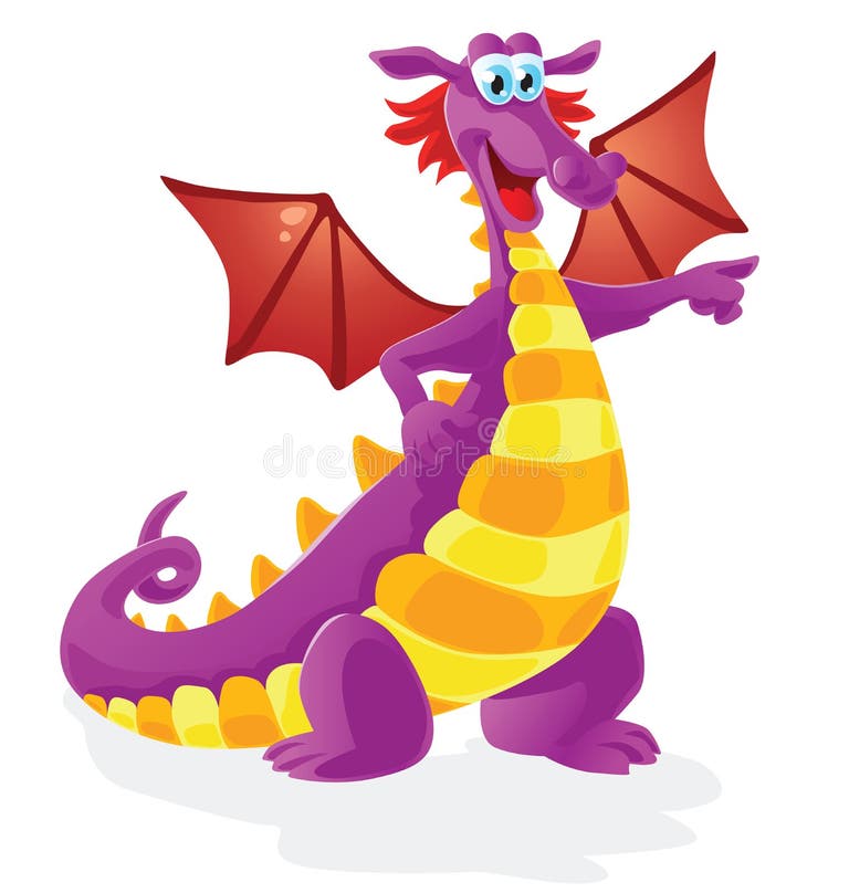 Cartoon Character Dragon Stock Illustrations – 65,238 Cartoon Character ...