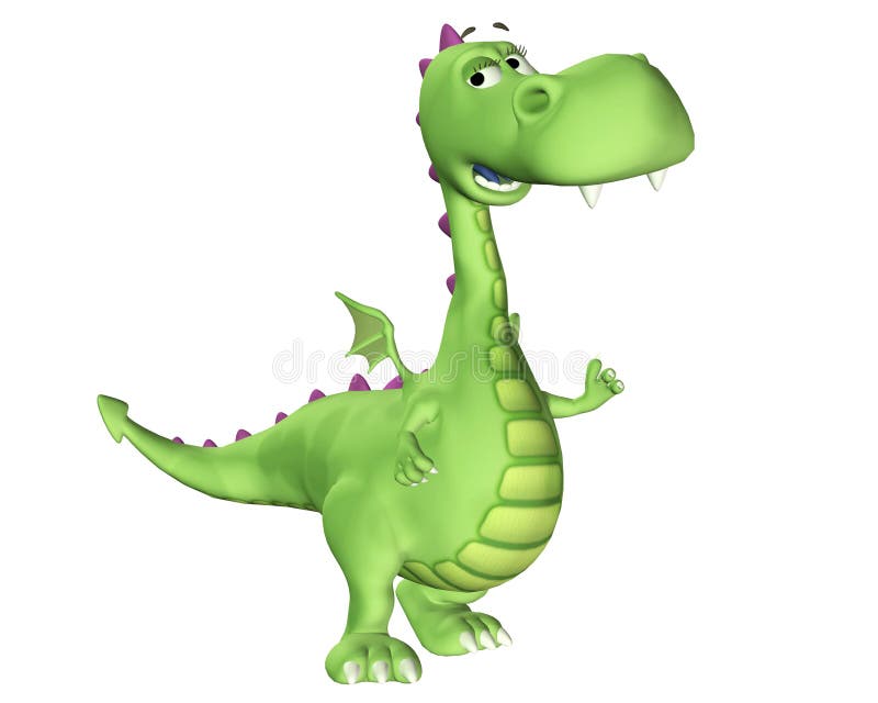 Dragon Cartoon - Snore stock illustration. Illustration of snore - 3339639