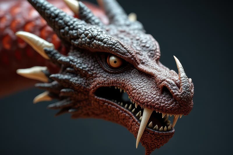 Dragon Claws - Stunning Abstract Close-Up of Sharp Teeth Stock ...