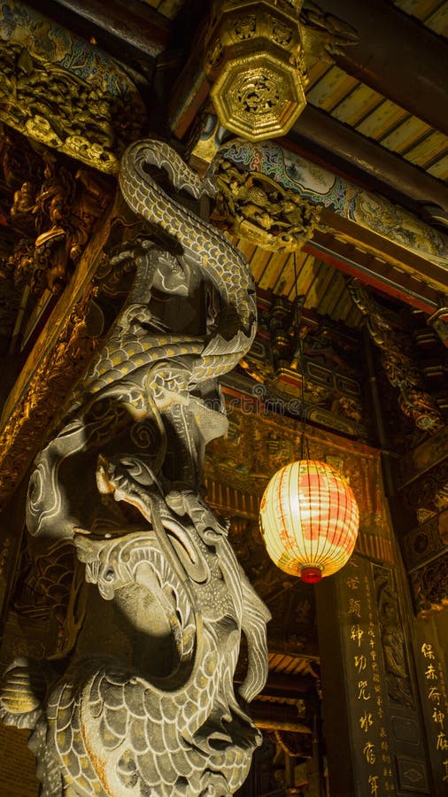 Dragon column stock photo. Image of asia, archeological - 6659080