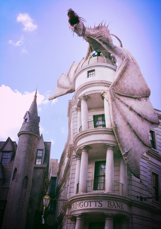 Le Dragon De Gringotts Dans L'univers De Wizarding De Harry Potter ...