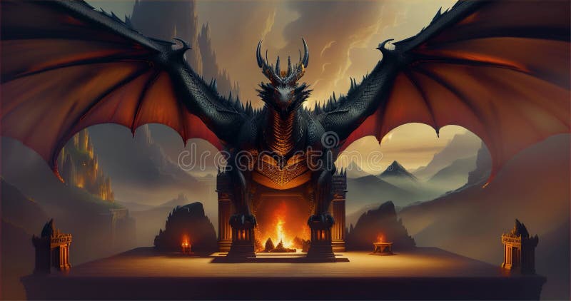 Fantasy Landscape with Floating Islands and Waterfall Stock Footage ...