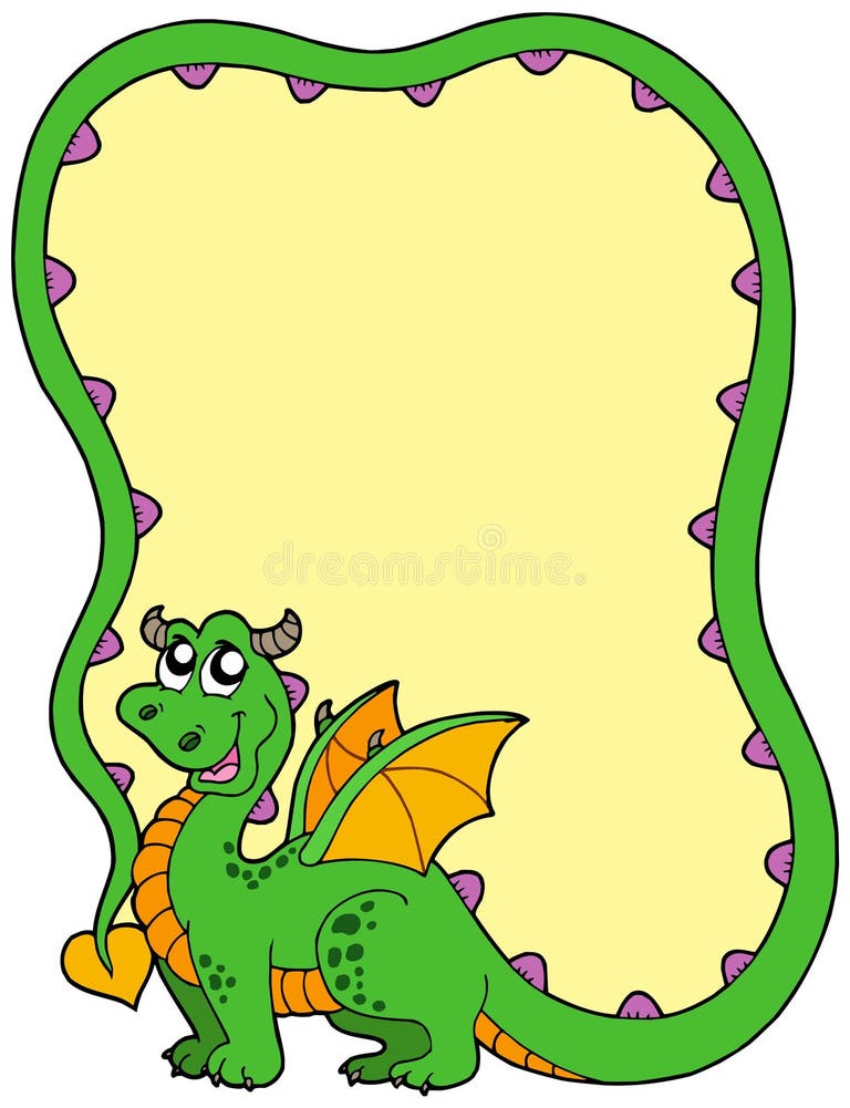 Dragon Border Stock Illustrations – 6,161 Dragon Border Stock ...