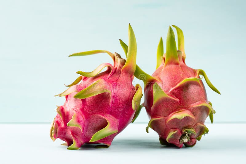 Dragon Fruit On Color Background Stock Photo - Image of bright, eating ...