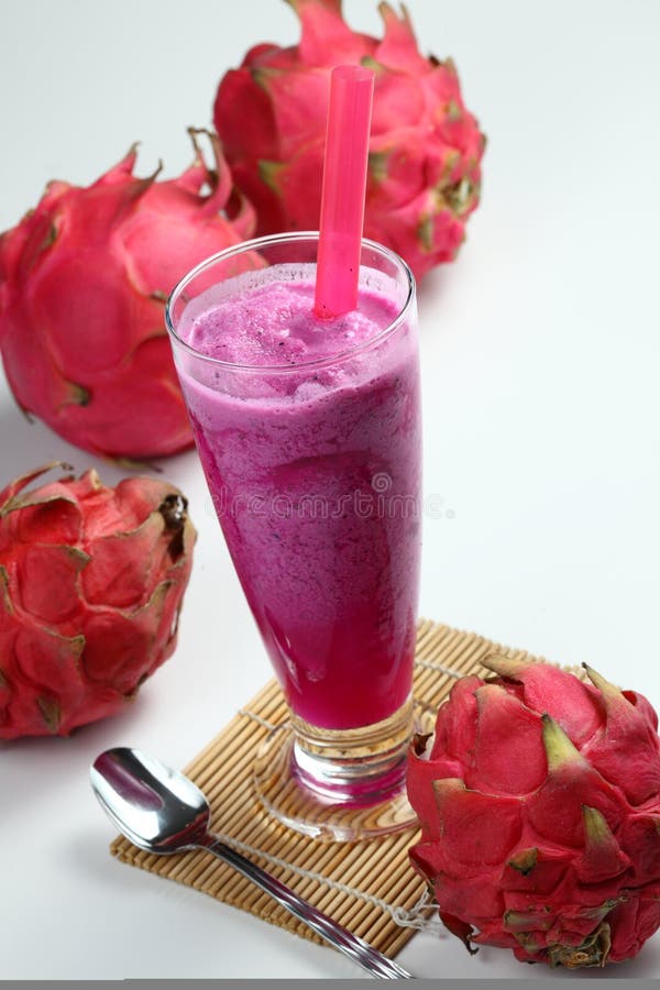Dragon fruit juice stock photo. Image of glass, green - 10086158