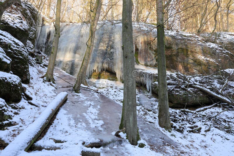 The Dragon Gorge of Eisenach Stock Image - Image of eisenach, rennsteig ...