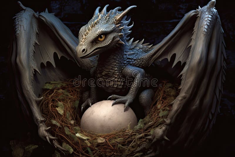Hatching Dragon Eggs Stock Illustrations – 64 Hatching Dragon Eggs ...