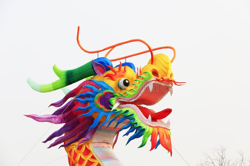 Dragon Head Sculpture of Chinese Traditional Style Stock Image - Image ...