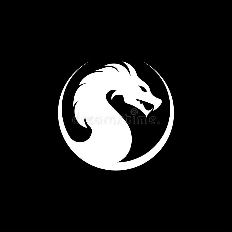 Dragon Icon, Dragon Logo Vector Design Template, Dragon Icon Stock ...