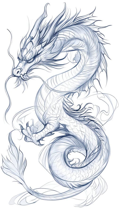 Dragon Illustration stock illustration. Illustration of font - 356067880