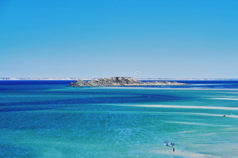 Dragon Island at Dakhla City Stock Photo - Image of vacation, travel ...
