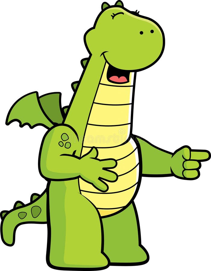 Angry Dragon stock vector. Illustration of green, angry - 11845247