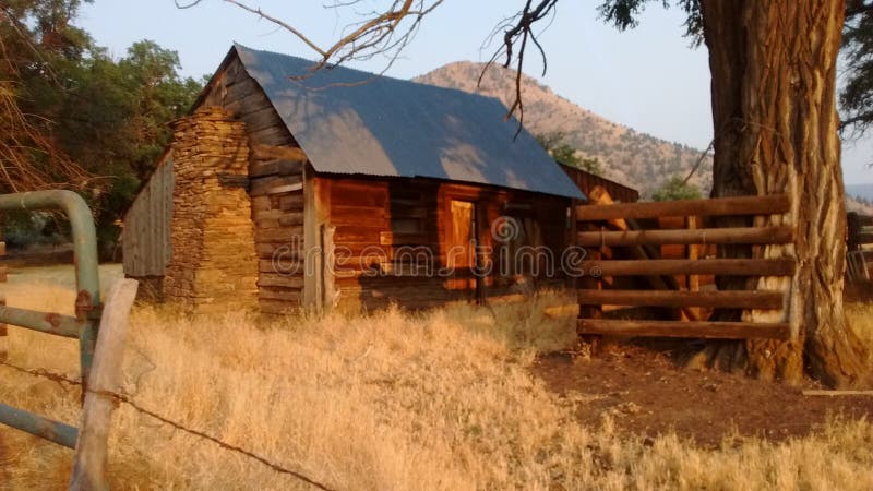 High Desert Homestead stock photo. Image of shack, house - 97741180