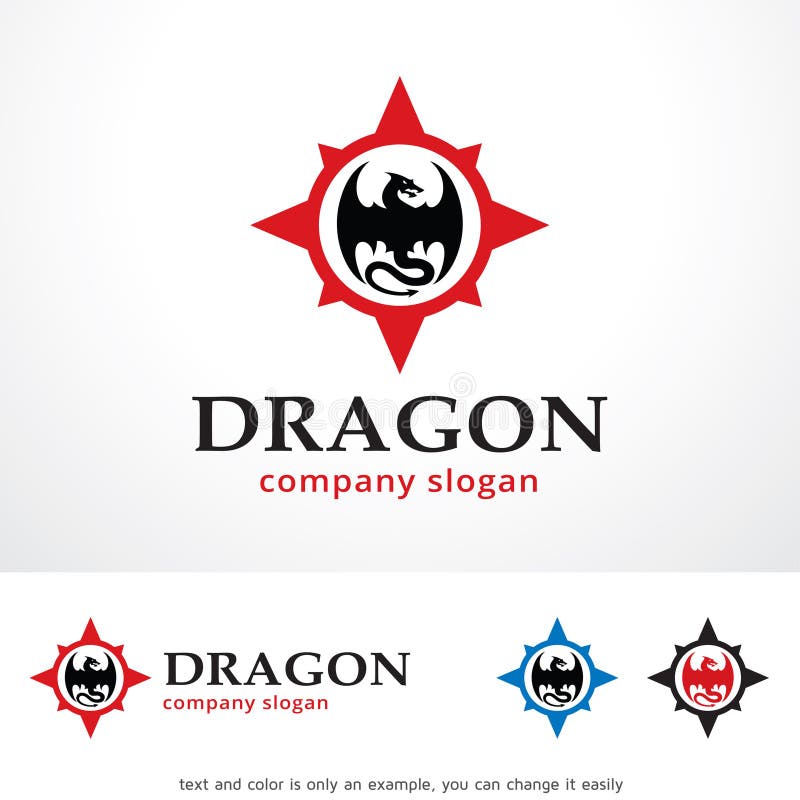 Dragon Logo Symbol Vector Design Stock Illustrations – 20,735 Dragon ...