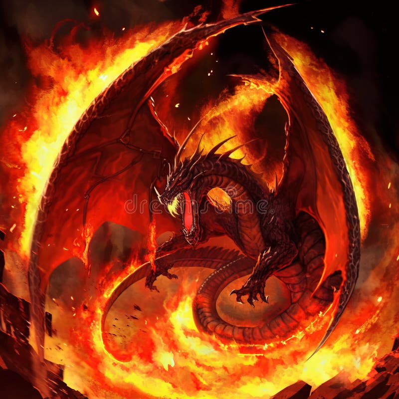 Cool Fire Dragon Wallpapers
