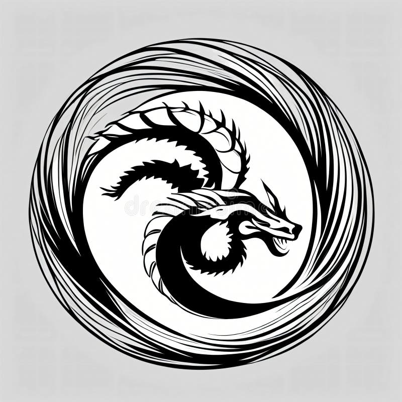 Dragon Minimalist Stock Illustrations – 4,757 Dragon Minimalist Stock ...