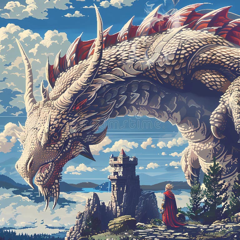 Dragon Pixel Fairy Stock Illustrations – 72 Dragon Pixel Fairy Stock ...