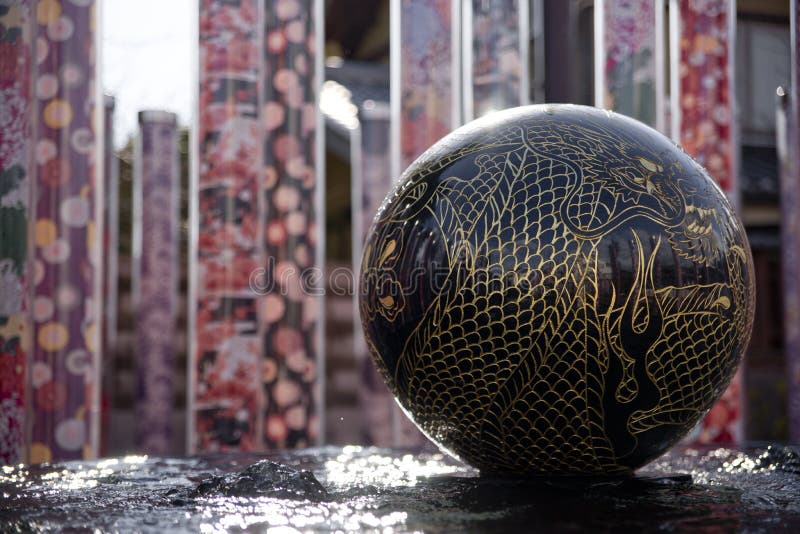 Dragon Pond stock photo. Image of dragon, pond, asia - 49414722