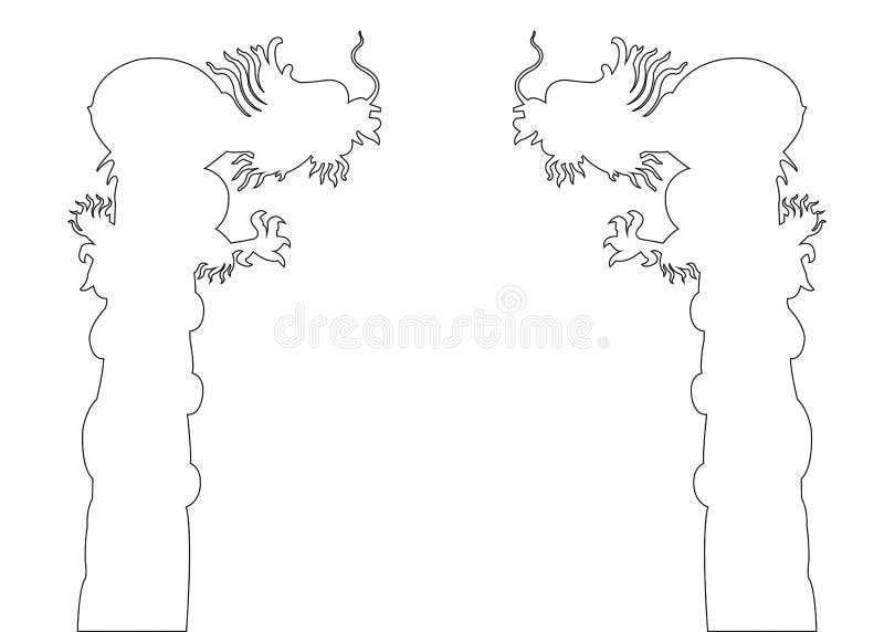 Dragon Post Stock Illustrations – 720 Dragon Post Stock Illustrations ...