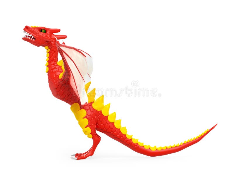 Dragon Front View 3d