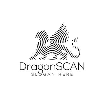 Dragon Point Concept Logo Stock Illustrations – 15 Dragon Point Concept ...